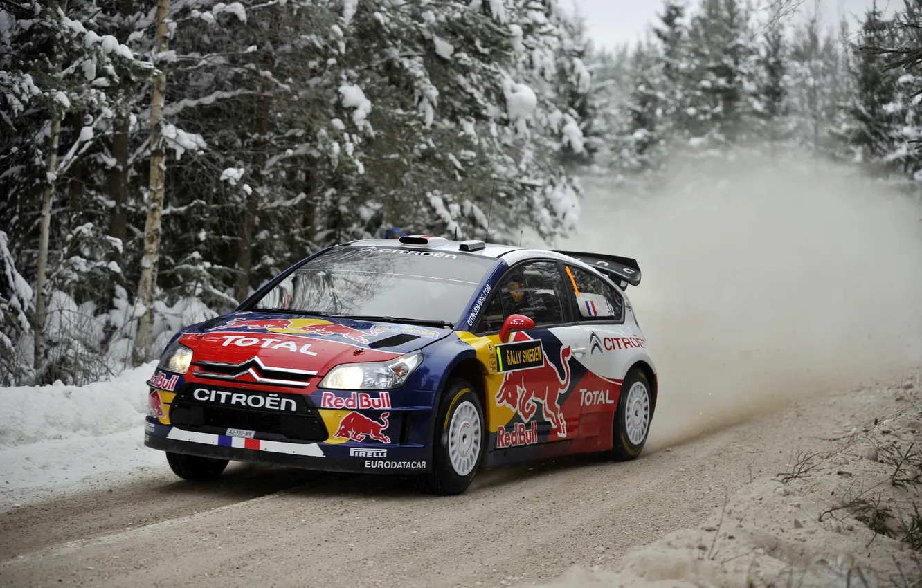 Wallpaper winter, auto, forest, snow, sport, Citroen, WRC, Rally for ...