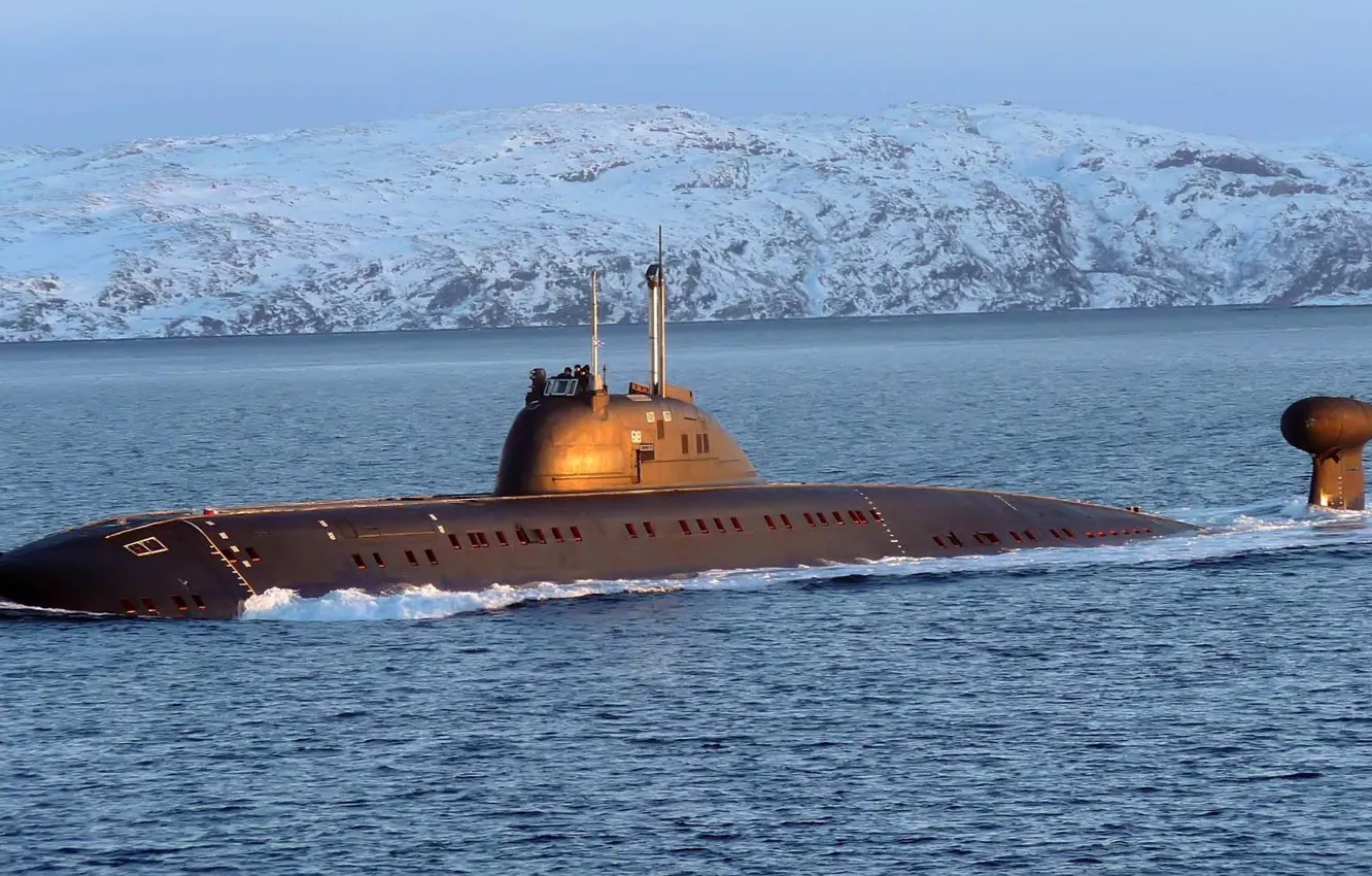 Wallpaper boat, Navy, snow, underwater, given, mountains., submarine ...