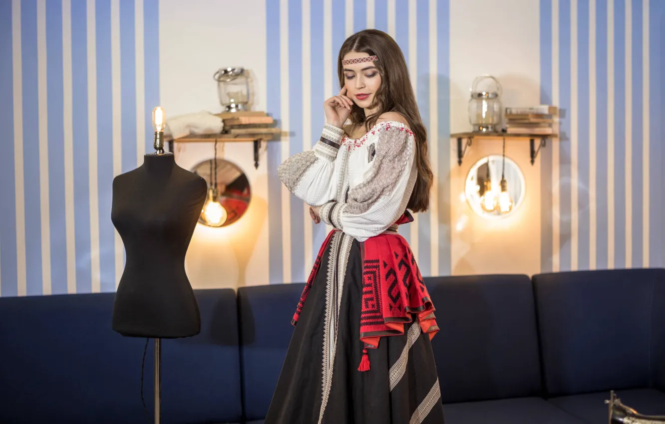 Wallpaper girl, girls, model, Maria Vasilevich, Miss Belarus, Maria ...