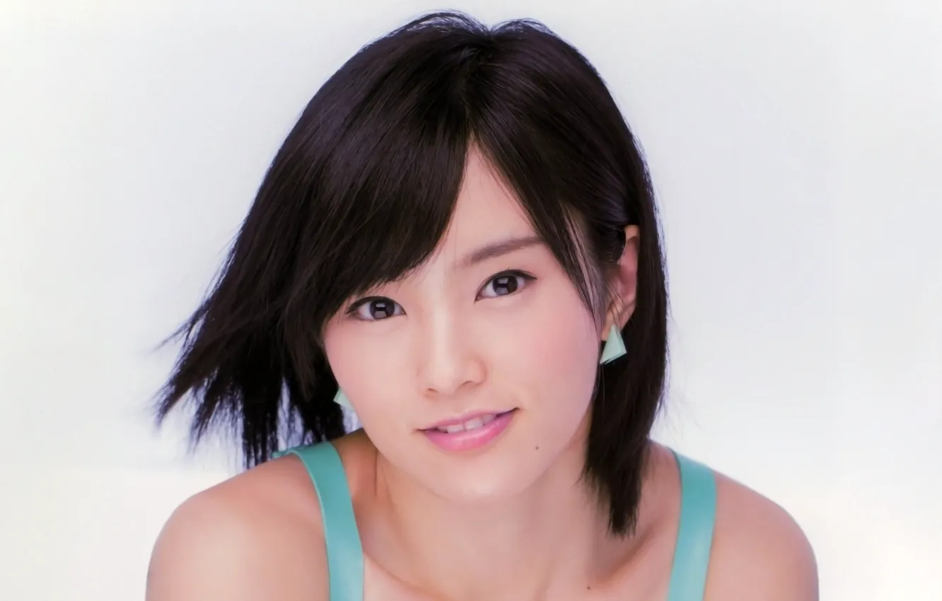 Wallpaper girl, smile, beautiful, short hair, pretty, lips, face, asian ...