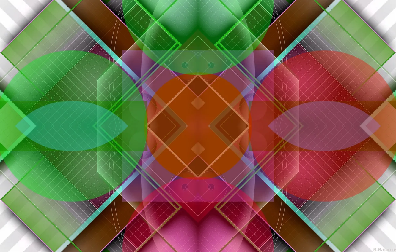 Wallpaper line, figure, crossing, layer for mobile and desktop, section ...