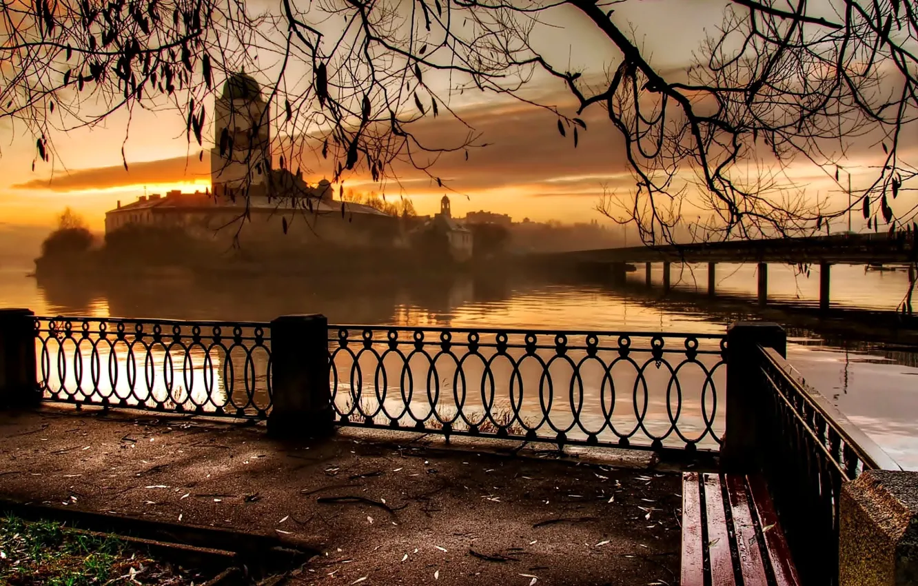 Wallpaper river, bridge, Castle images for desktop, section пейзажи ...