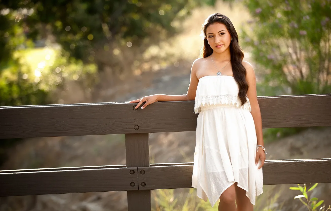 Wallpaper girl, mood, the fence, Alien Bees for mobile and desktop ...