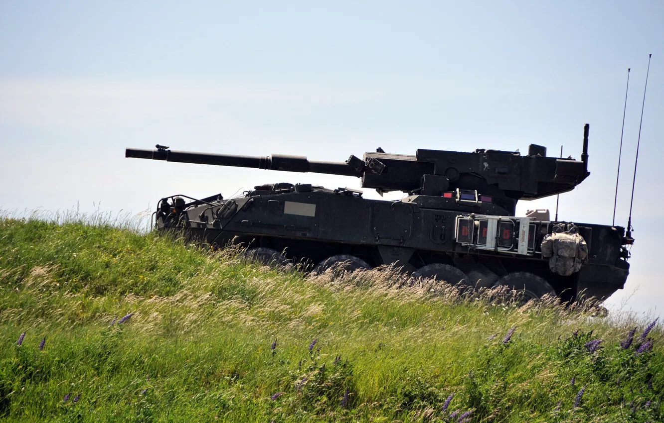 Wallpaper weapons, background, The Stryker mobile gun images for ...
