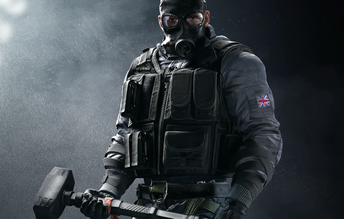 Wallpaper Ubisoft, Game, Tom Clancy's Rainbow Six: Siege, SAS Sledge ...