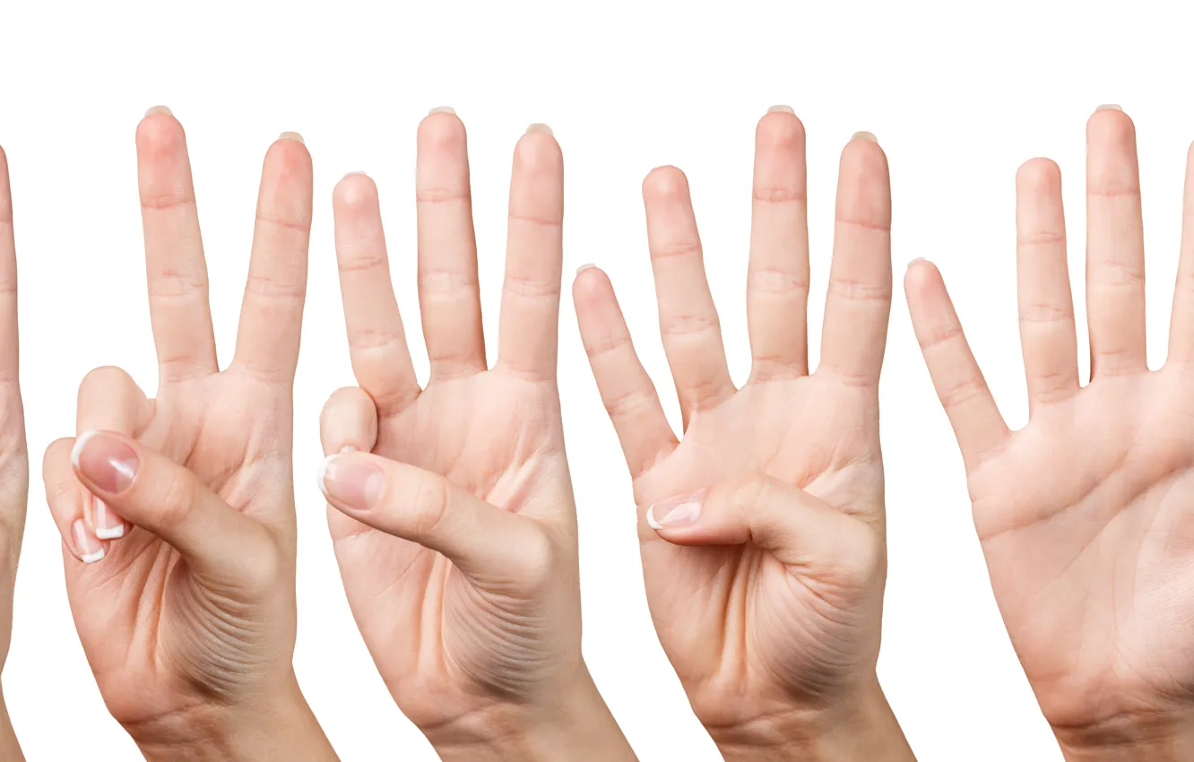 Wallpaper five, hand, fingers for mobile and desktop, section разное ...