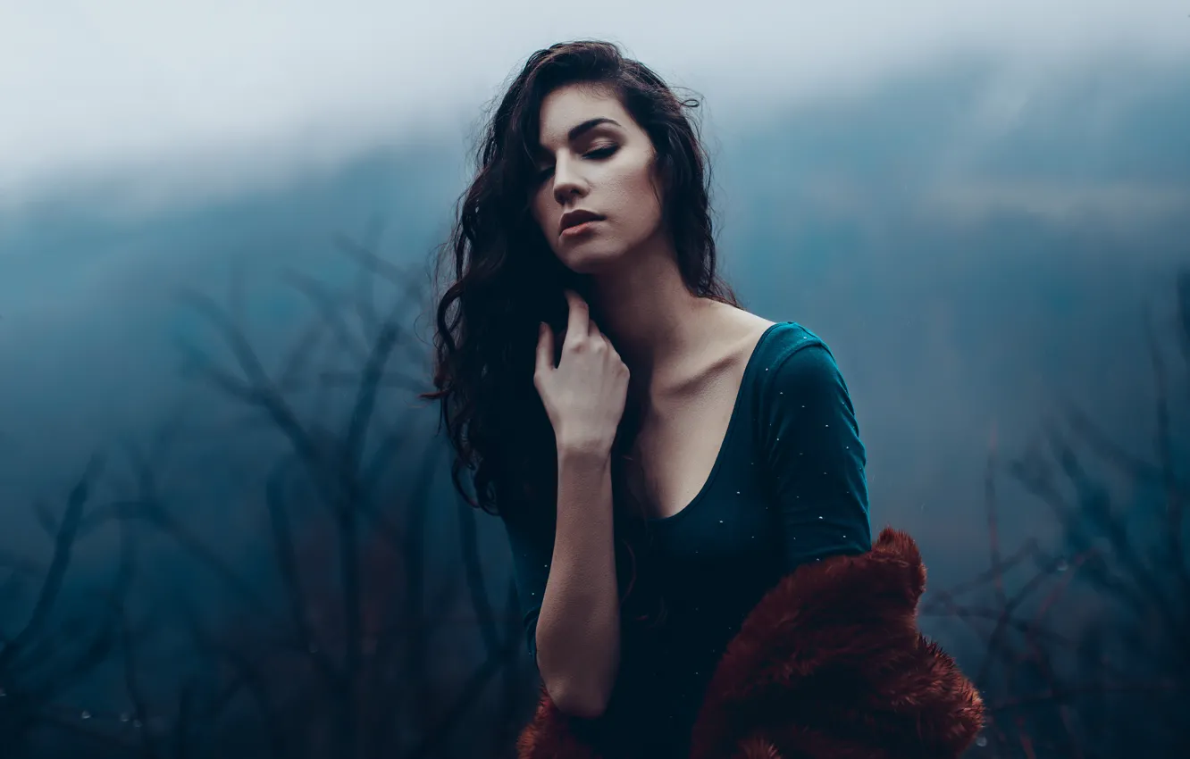 Wallpaper girl, face, background, hair, Magda images for desktop ...