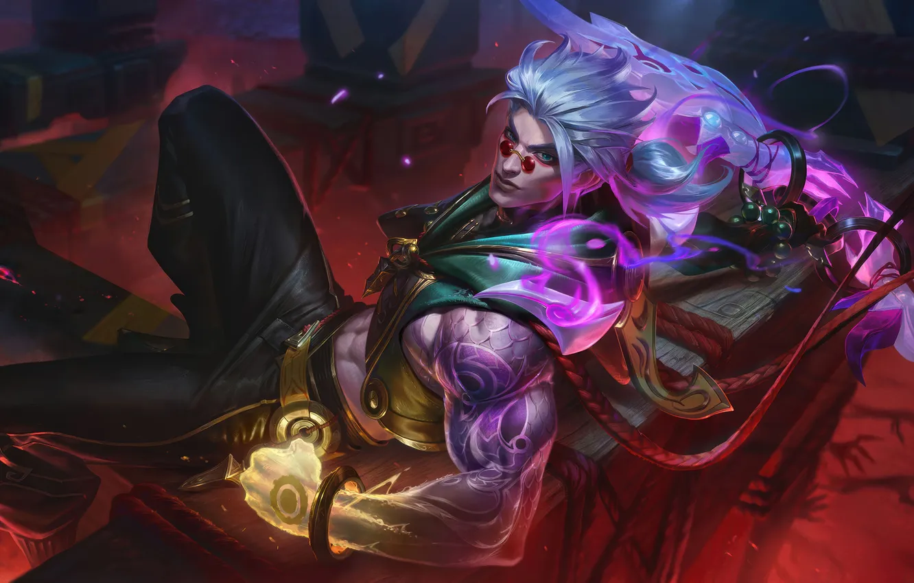 Wallpaper art, League of Legends, LoL, skin, Varus, Wild Rift, League ...