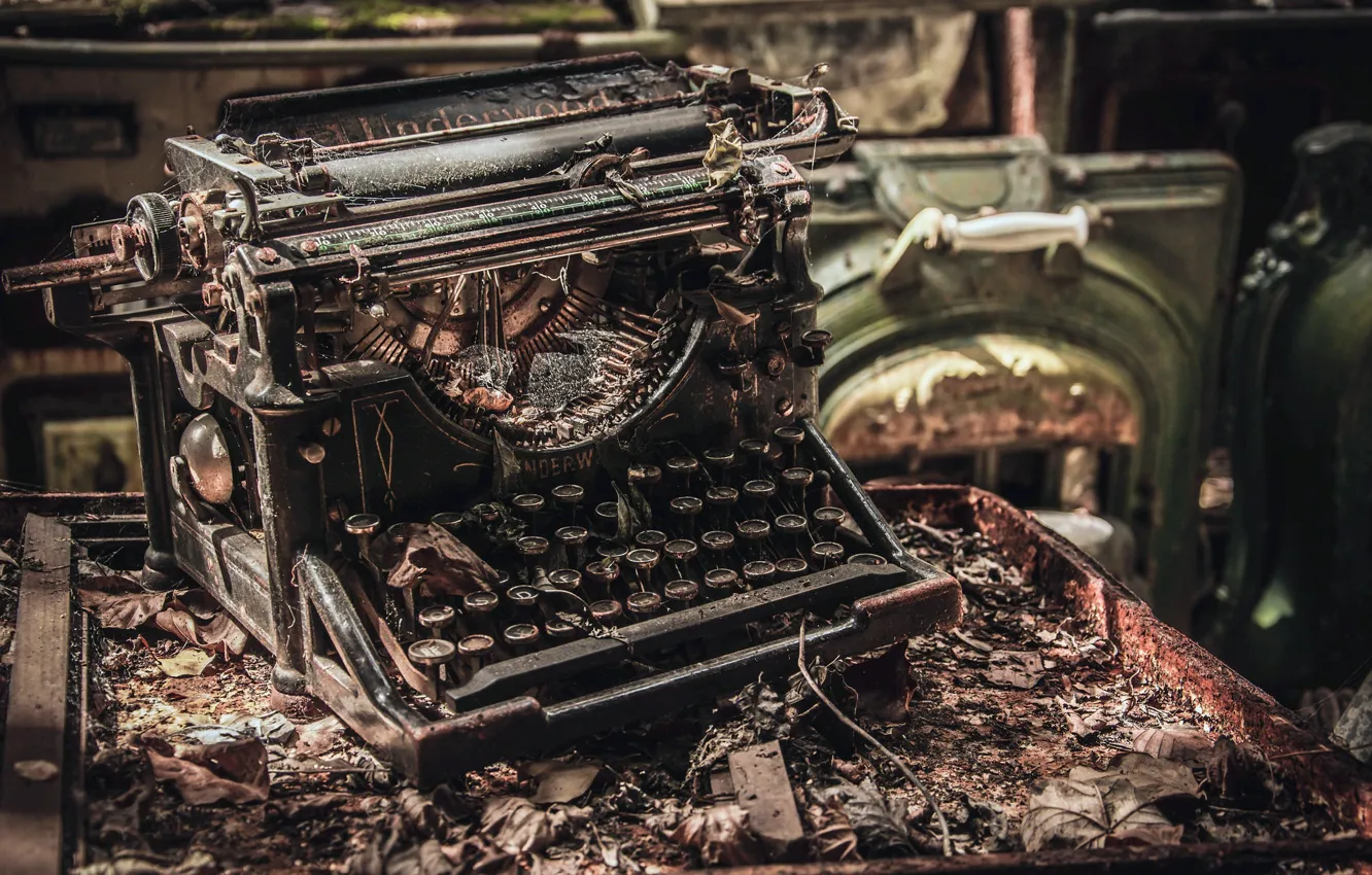 Wallpaper macro, background, typewriter for mobile and desktop, section ...