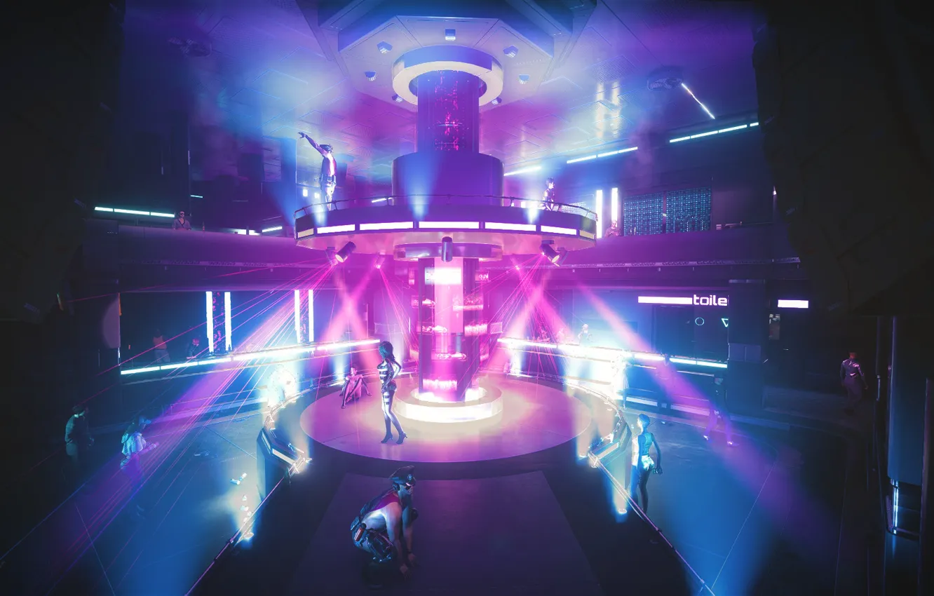Wallpaper club, Cyberpunk 2077, cd project red, strip, empathy for ...