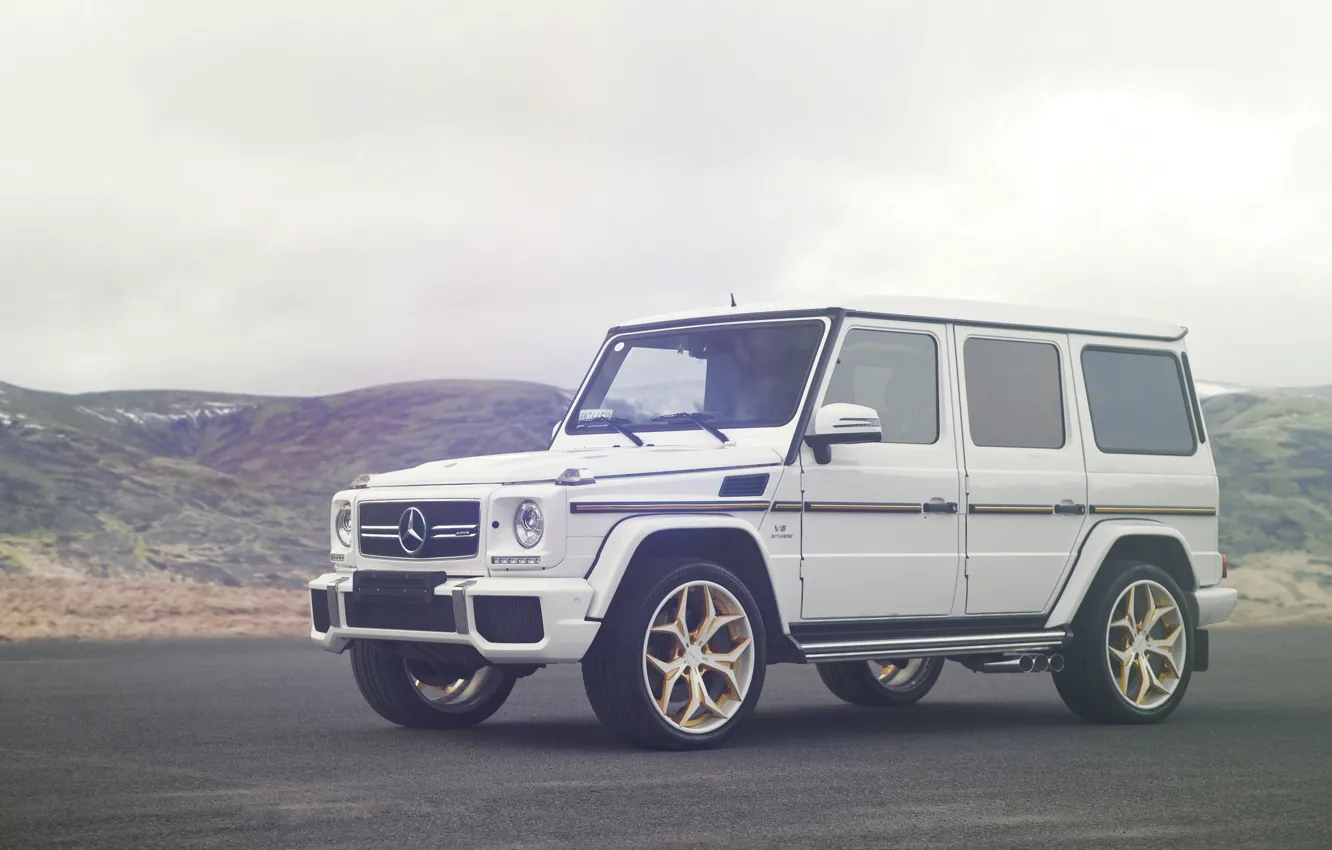 Wallpaper Mercedes, AMG, White, G63 images for desktop, section ...