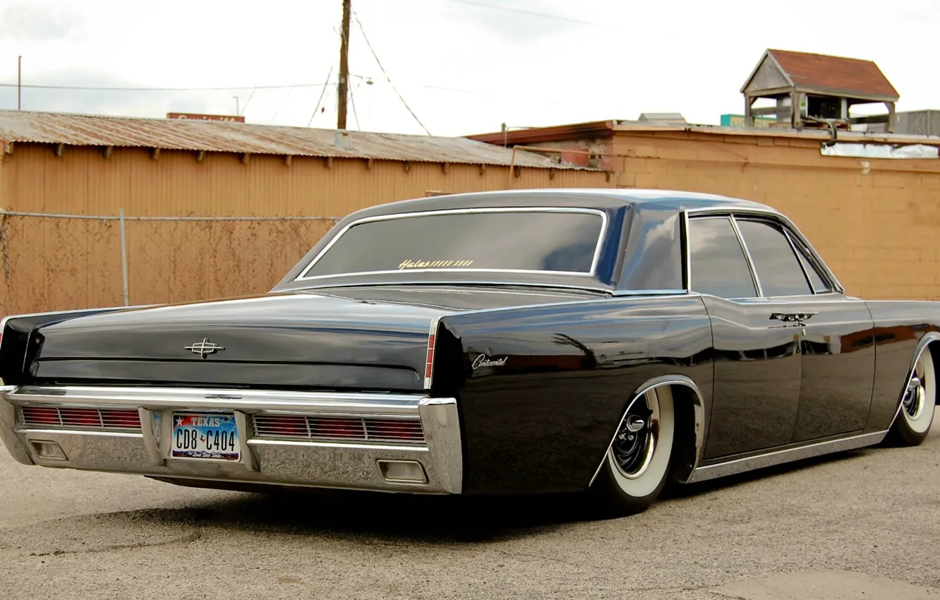 Wallpaper Lincoln, black, Continental, classic, vajtvolly, Low Rider ...