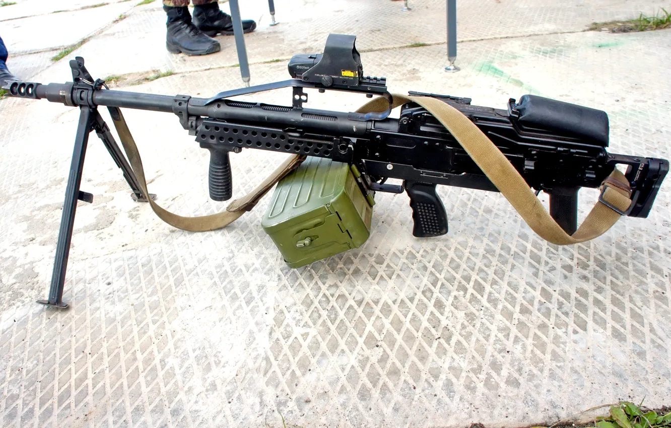 Wallpaper power, gun, cartridges, box, machine gun, Super, Russian ...