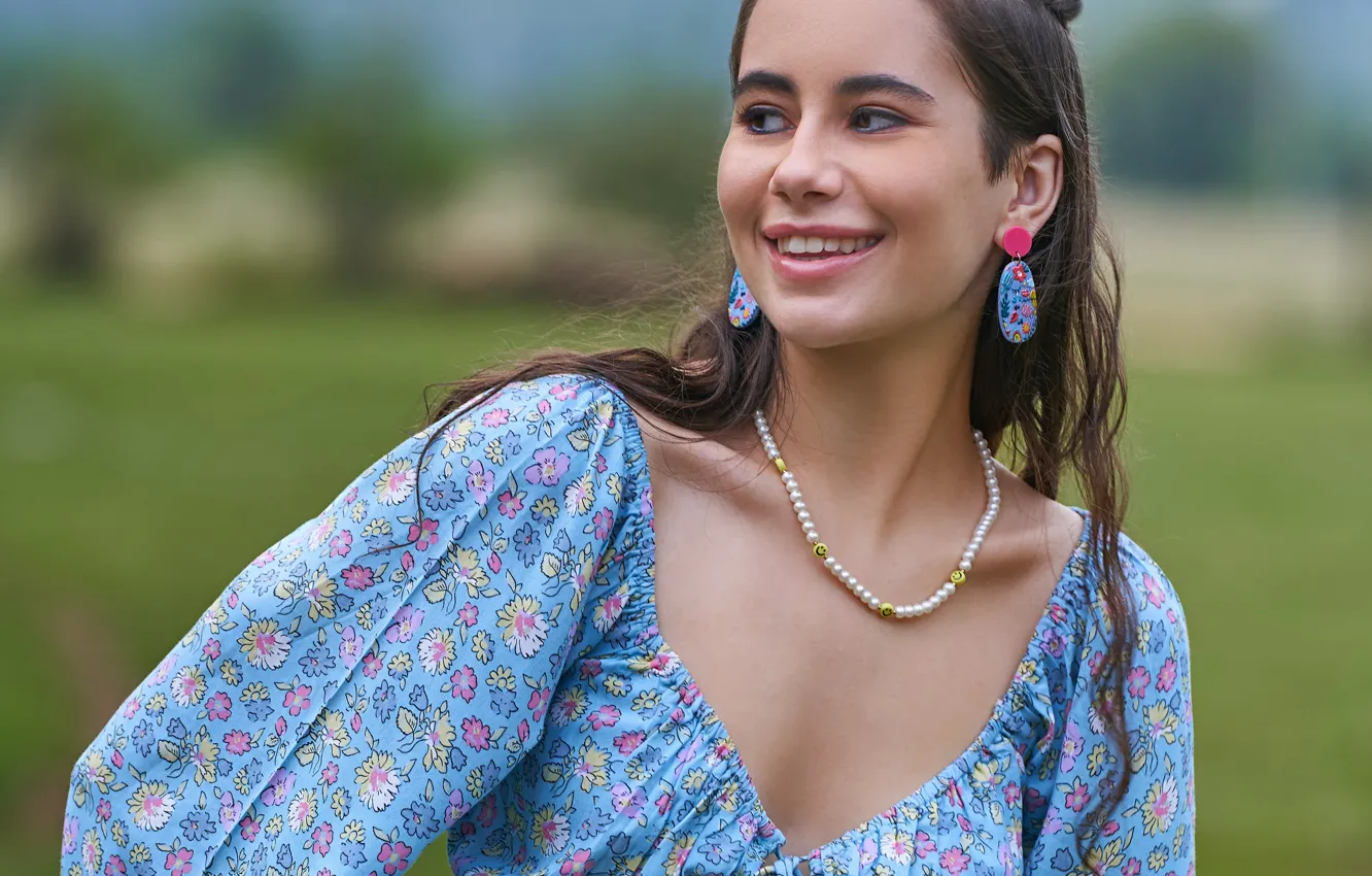 Wallpaper girl, hot, sexy, fashion, eyes, smile, beautiful, figure for mobile and desktop ...