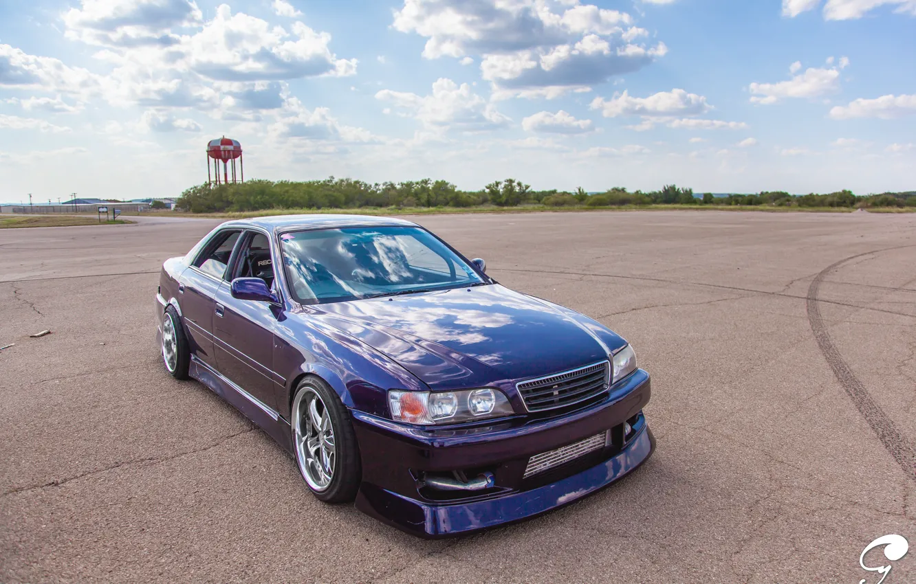 Wallpaper blue, Toyota, blue, tuning, Toyota, Chaser, chayzer images ...