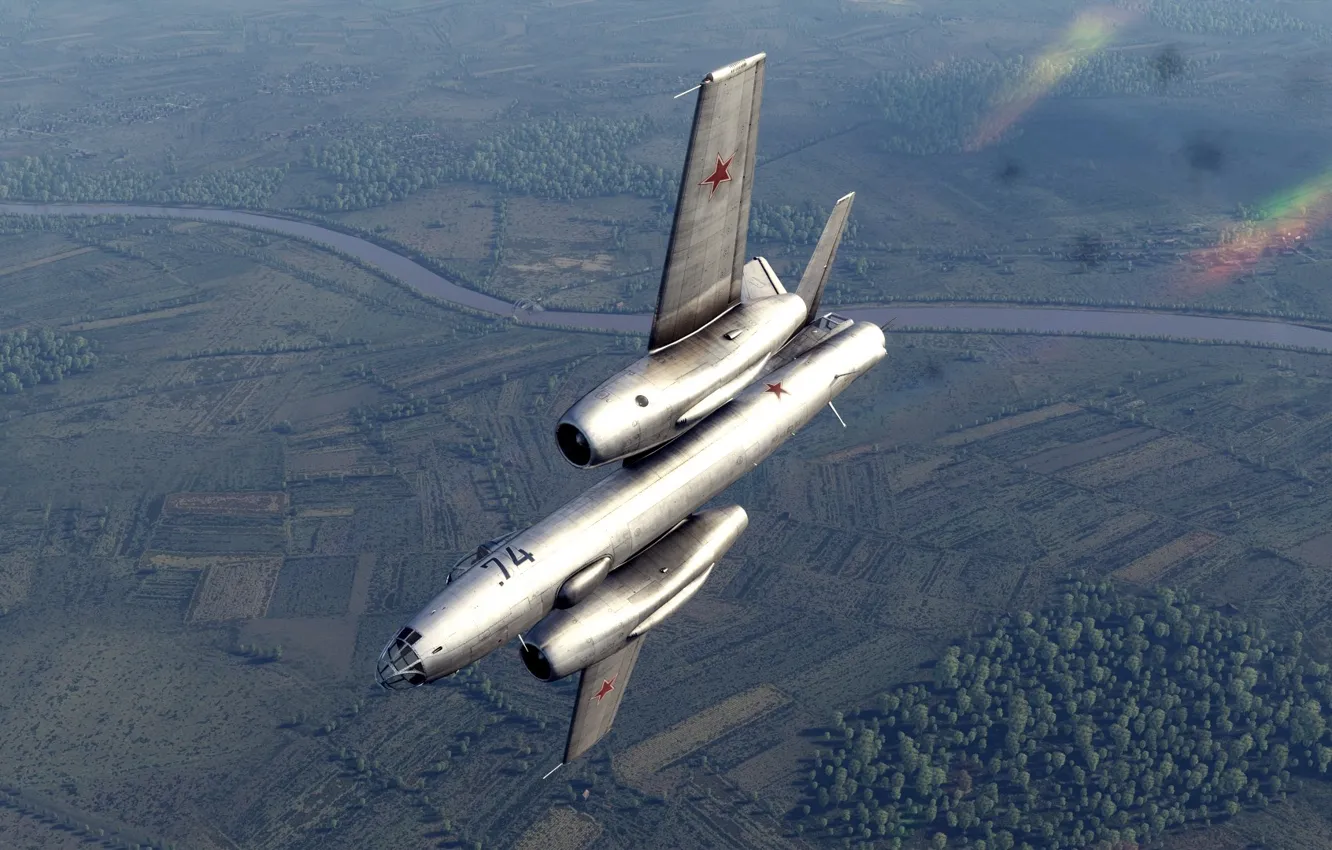 Wallpaper USSR, THE SOVIET AIR FORCE, Il-28, Ilyushin design Bureau ...