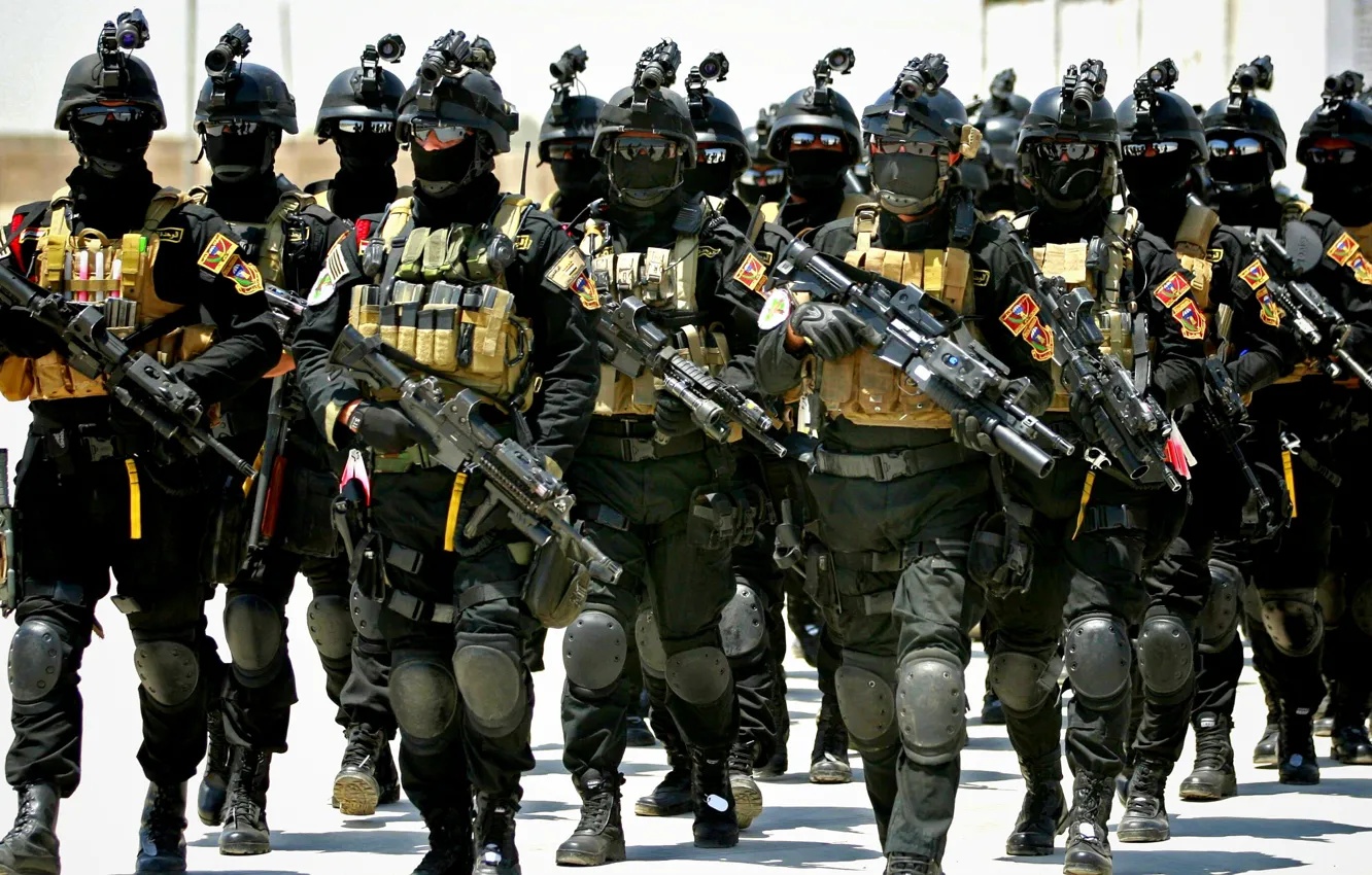 Wallpaper weapons, army, soldiers, East, Iraq, speznaz, middle East ...