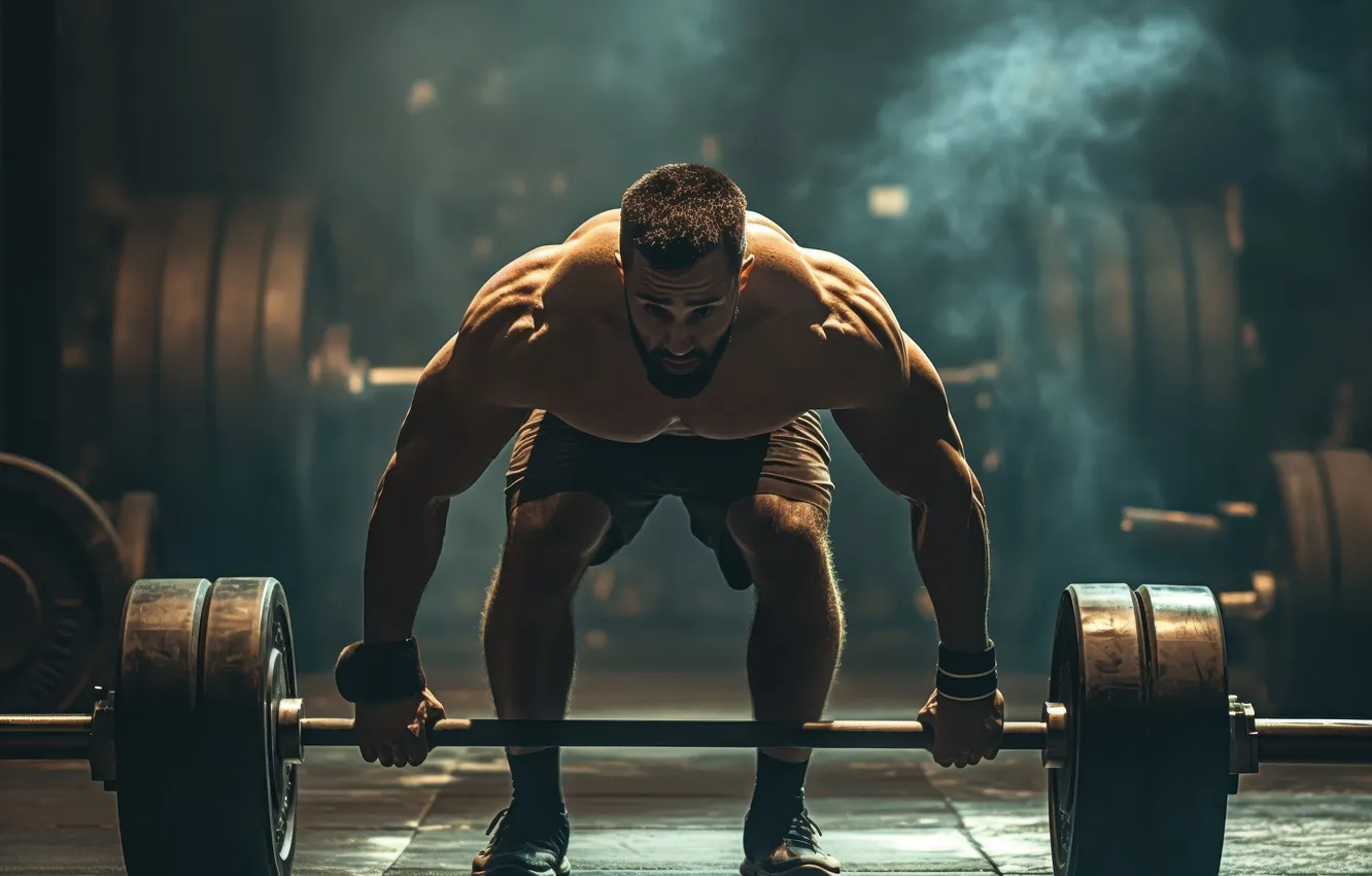 Wallpaper Male, Rod, Digital art, Muscle, Powerlifting, A healthy ...