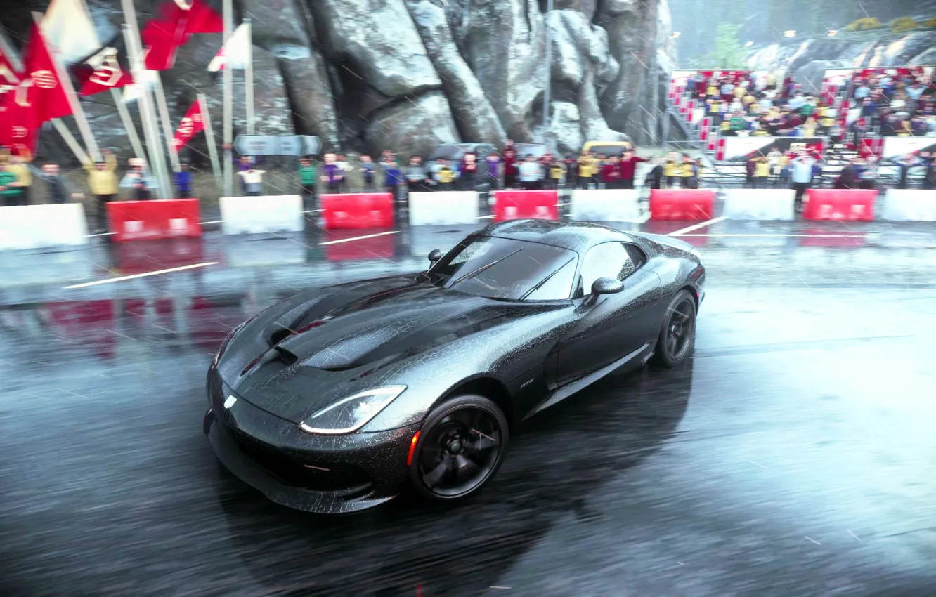 Wallpaper car, Dodge, game, speed, Driveclub for mobile and desktop ...