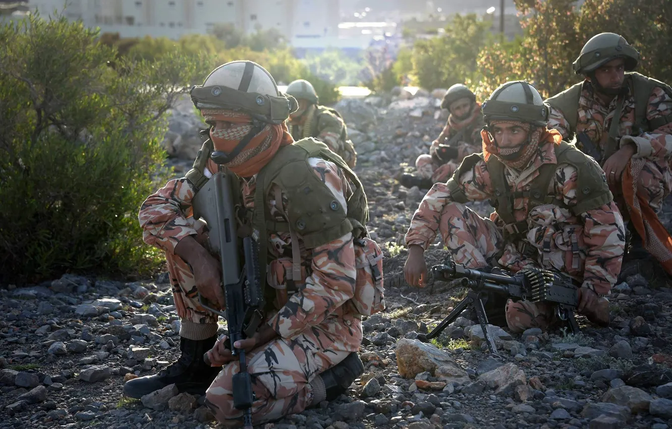Wallpaper weapons, soldiers, Royal Army of Oman for mobile and desktop ...