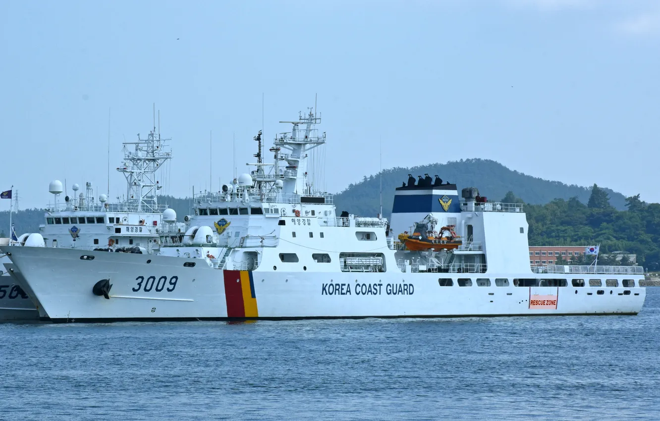 Wallpaper The Republic Of Korea, patrol ship, The Coast Guard, Tae ...