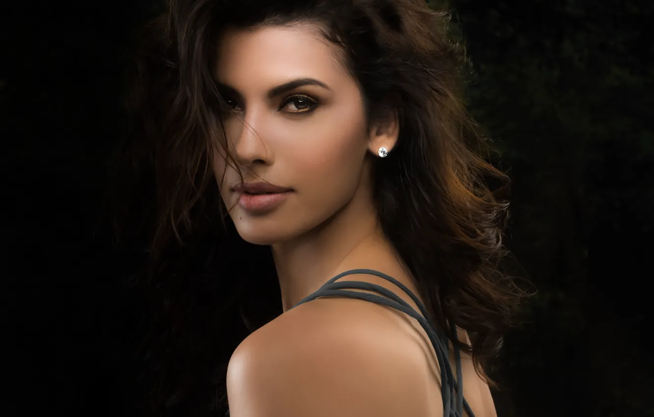 Wallpaper girl, hot, sexy, eyes, smile, beautiful, figure, model for mobile and desktop, section ...