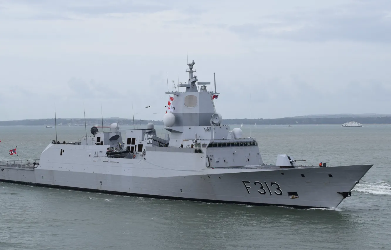 Wallpaper Sea, Frigate, Norwegian Navy, The frigates of the "Fridtjof ...
