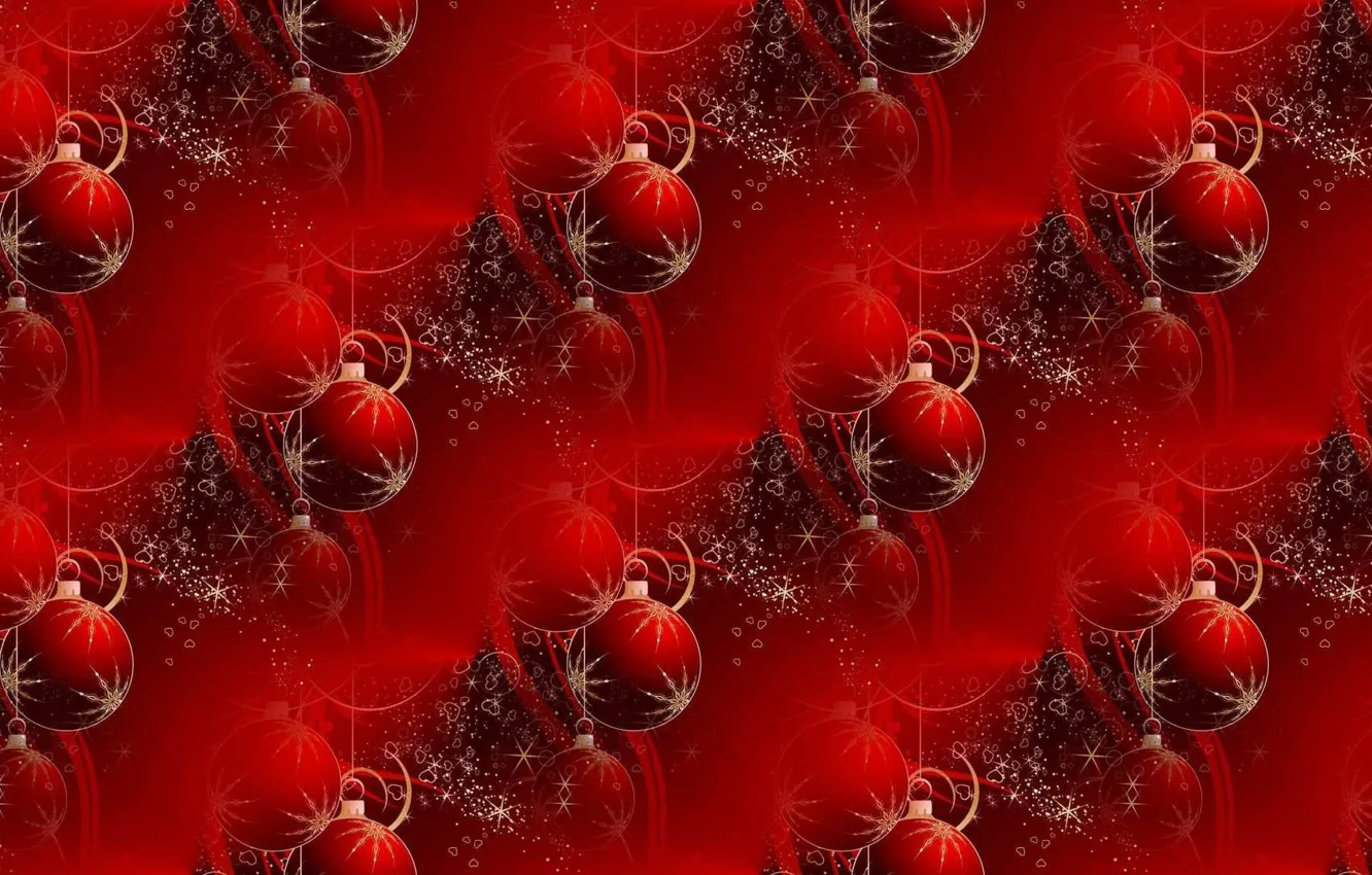 Wallpaper background, holiday, balls, texture, New year for mobile and ...