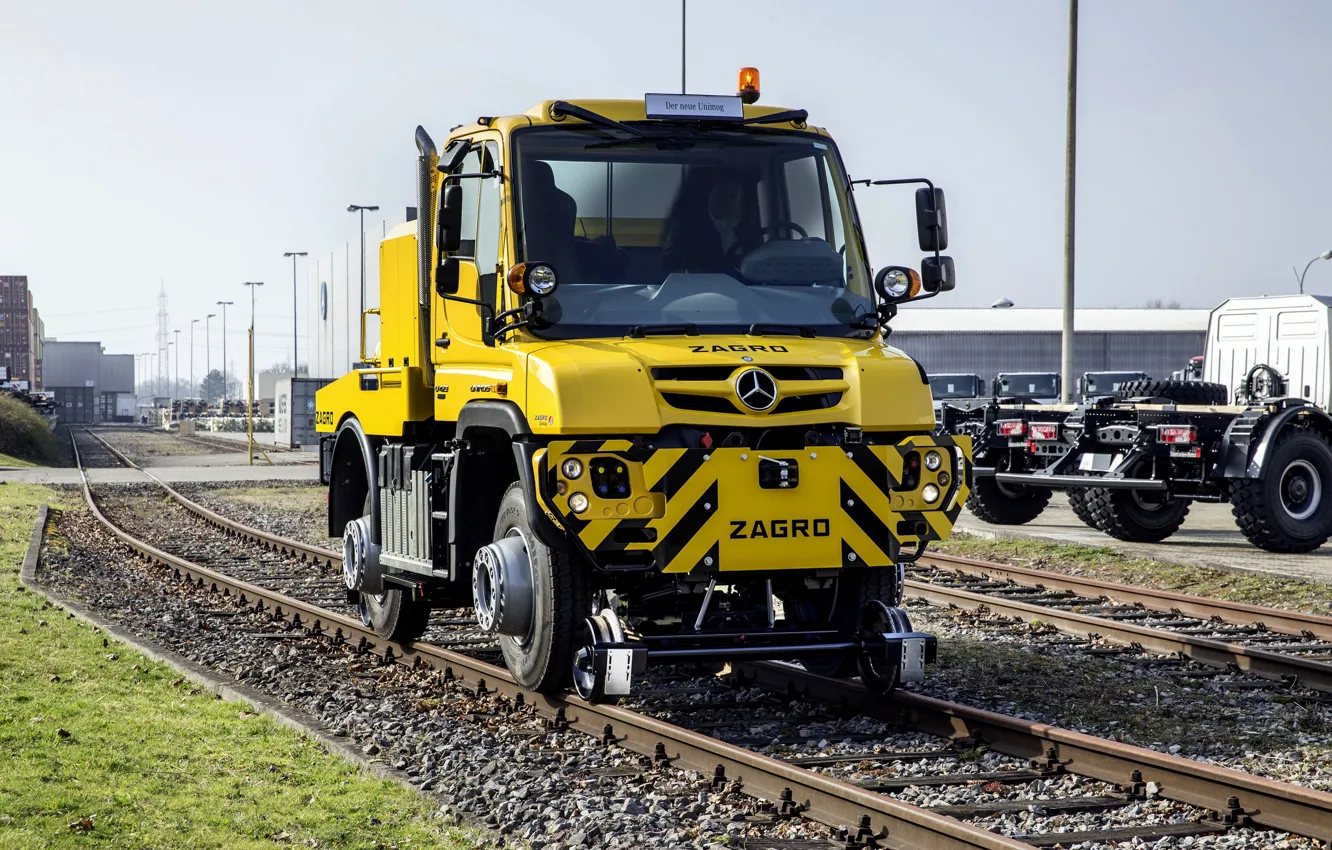 Wallpaper rails, Mercedes-Benz, machinery, Unimog, U423 images for ...