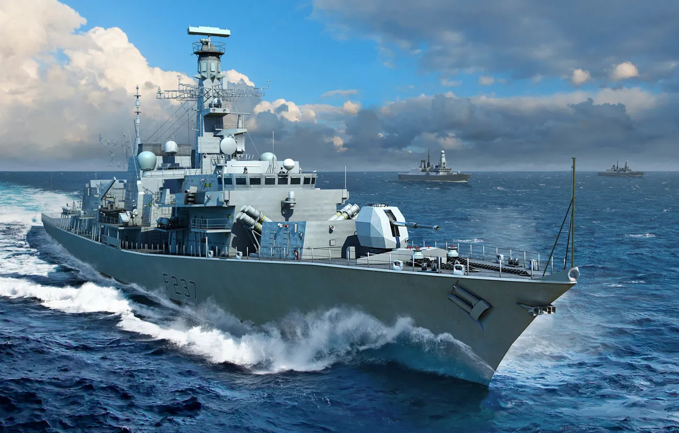 Wallpaper UK, frigate, royal navy, HMS Type 23 Frigate - Westminster ...