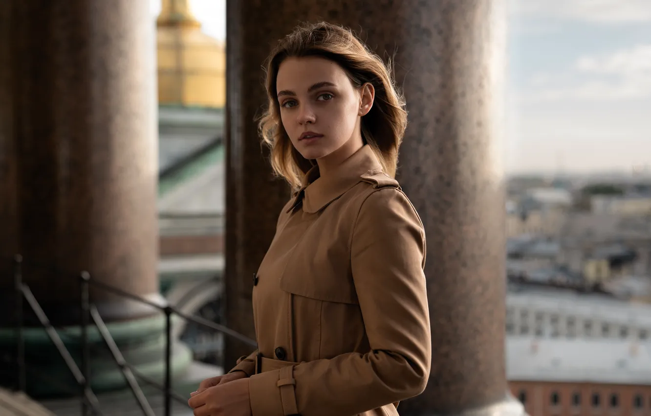 Wallpaper look, girl, portrait, beauty, Andrew Brandis, Natasha ...