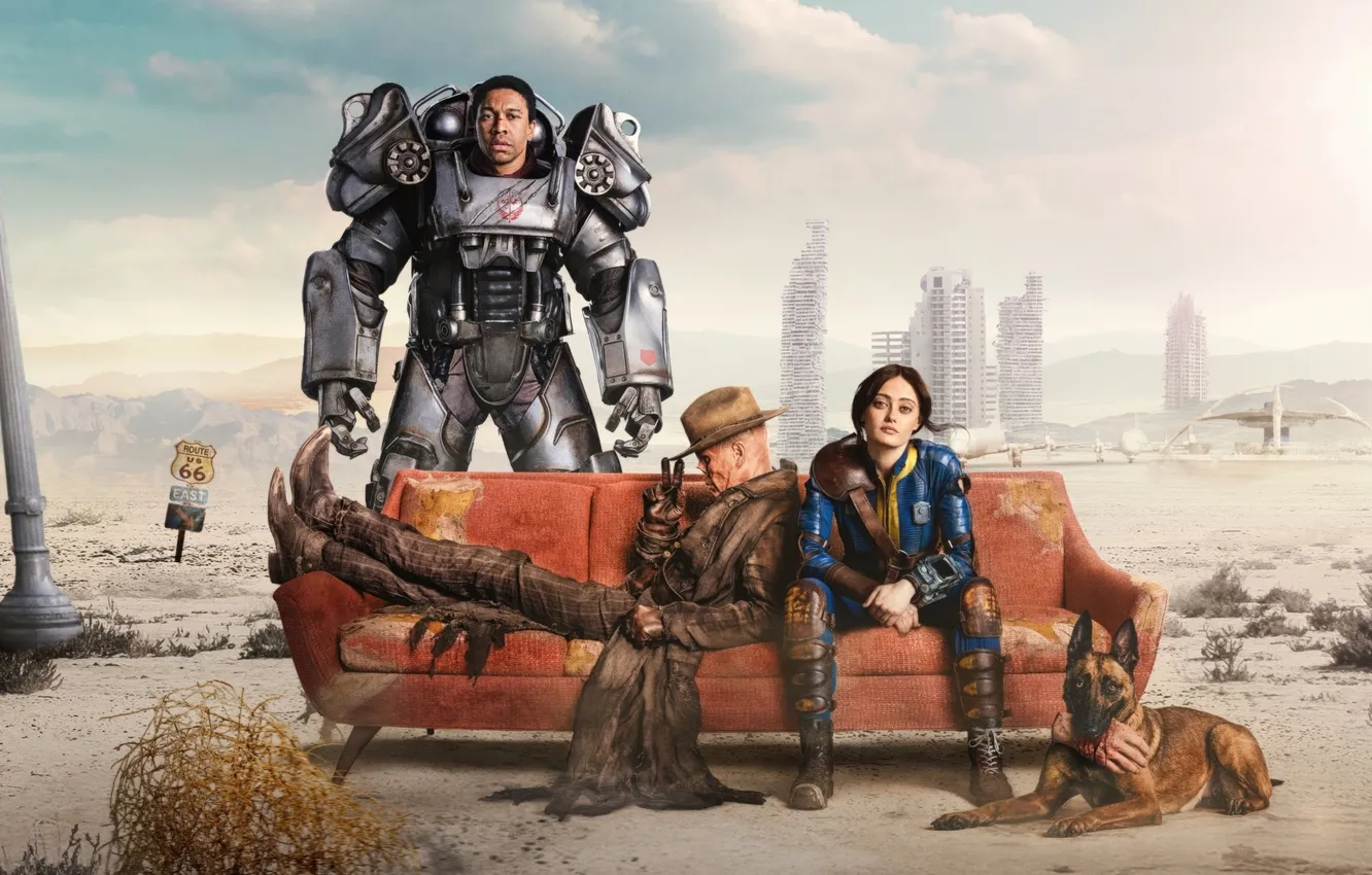 Wallpaper Fallout, Armor, Season, movie poster, Nuclear war for mobile ...
