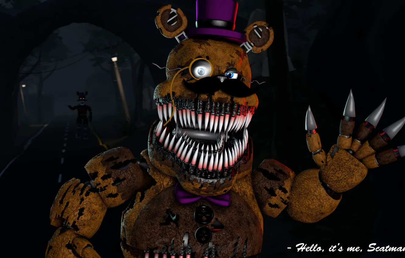 Wallpaper rust, Five nights at Freddy's, mechanical doll, Five Nights ...