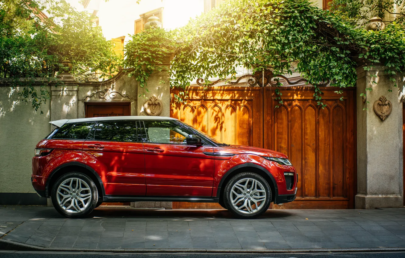 Wallpaper auto, the city, range rover, Parking, cursive for mobile and ...