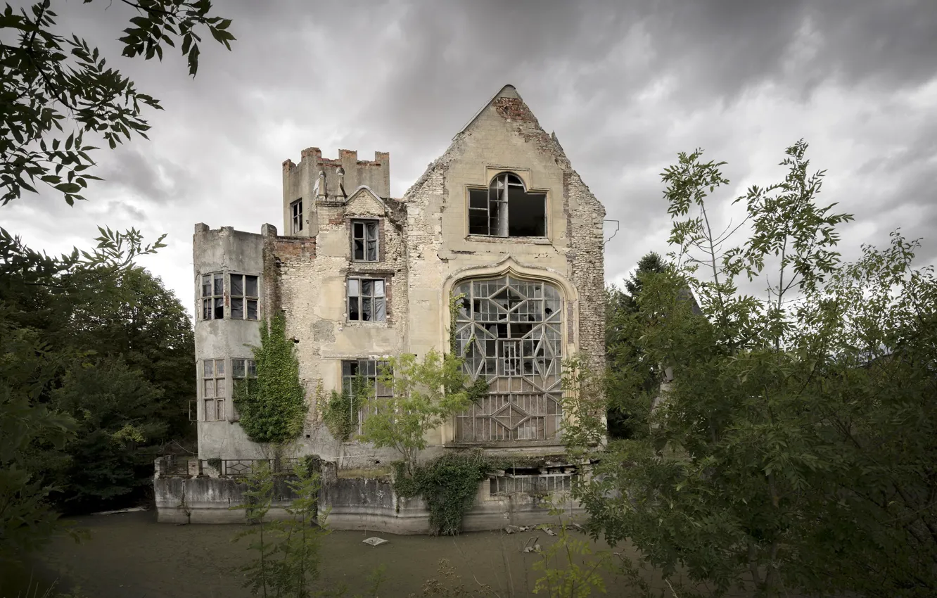 Wallpaper nature, home, ruins for mobile and desktop, section разное ...