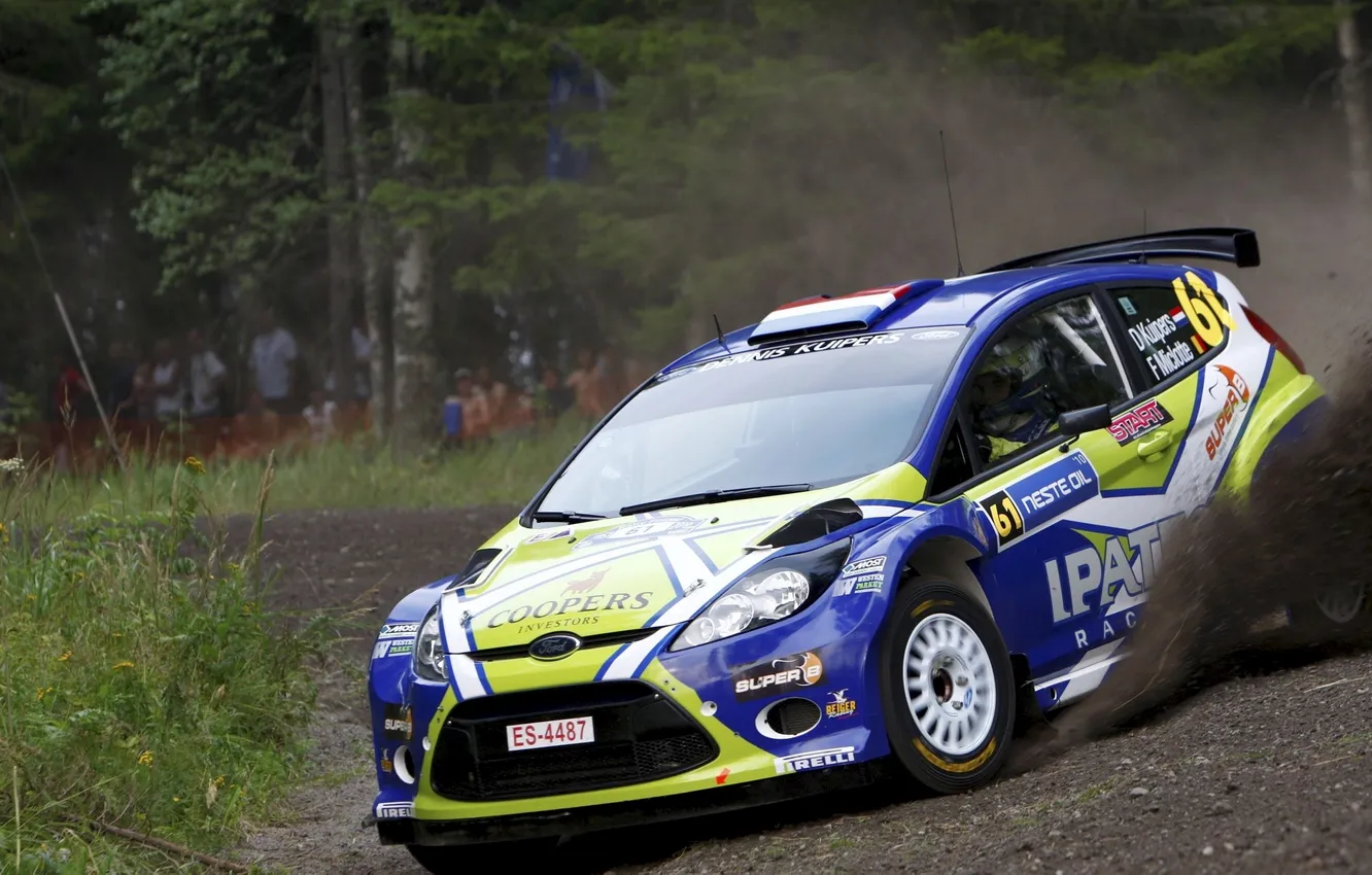 Wallpaper race, people, Ford, Skid, WRC, Rally, Fiesta, D. Kuipers for ...