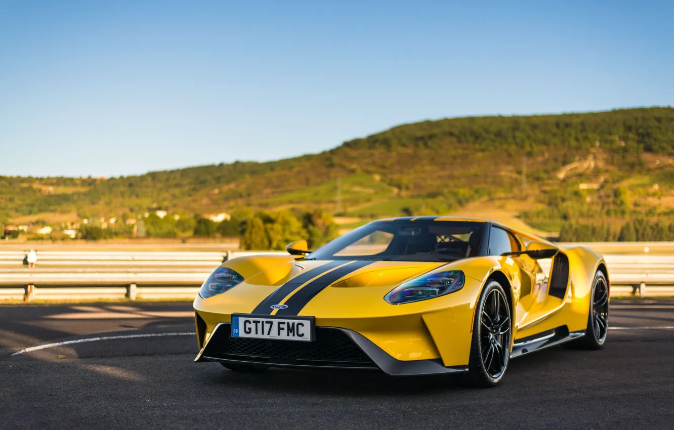 Wallpaper ford, yellow, 2017 for mobile and desktop, section ford ...