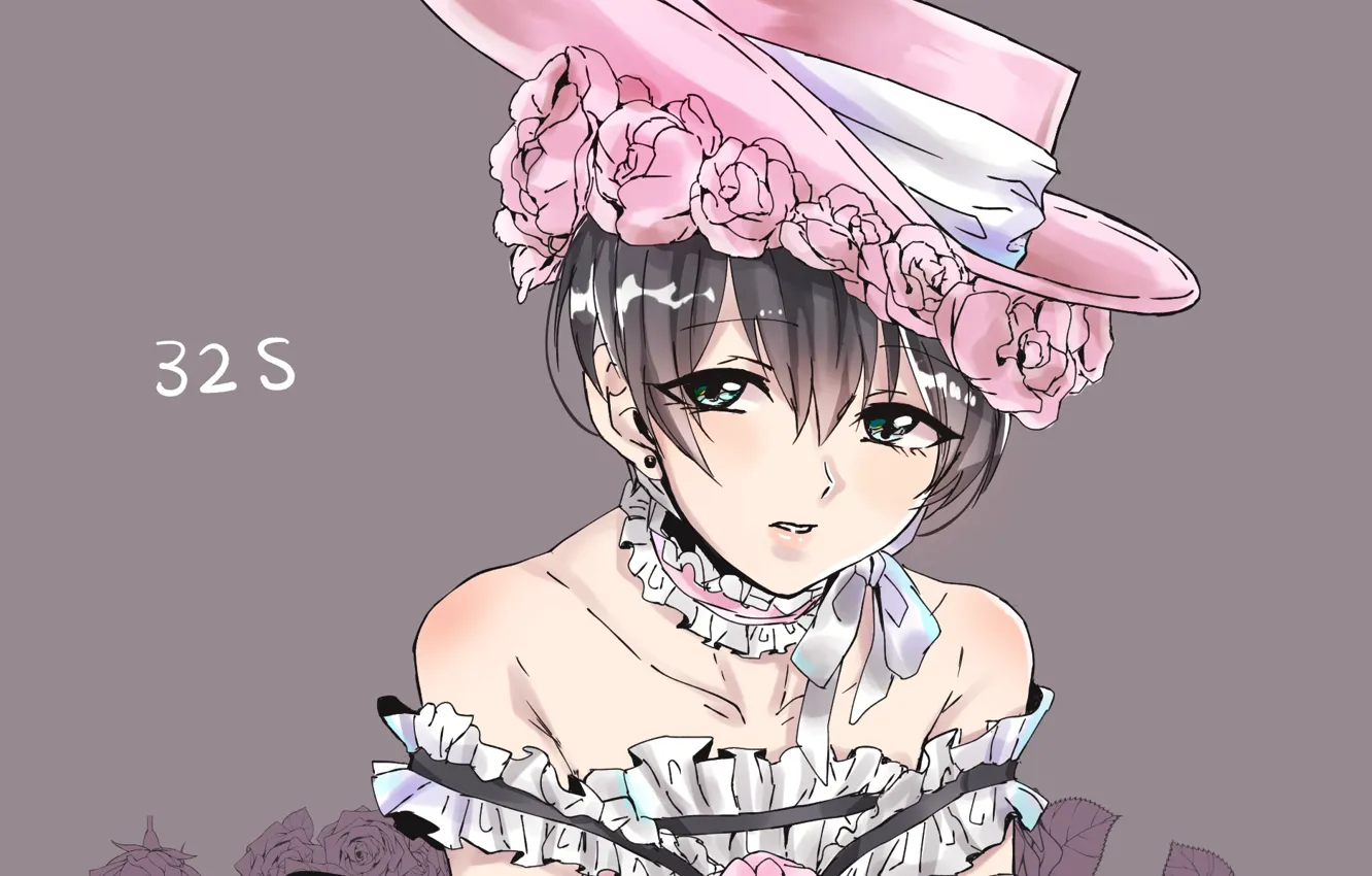 Wallpaper tape, hat, Nier Automata, YoRHa No 32 Type S, Rza for mobile ...