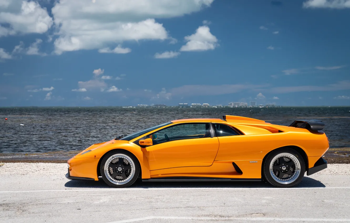 Wallpaper Lamborghini, side view, Diablo, Diablo, The Lamborghini ...
