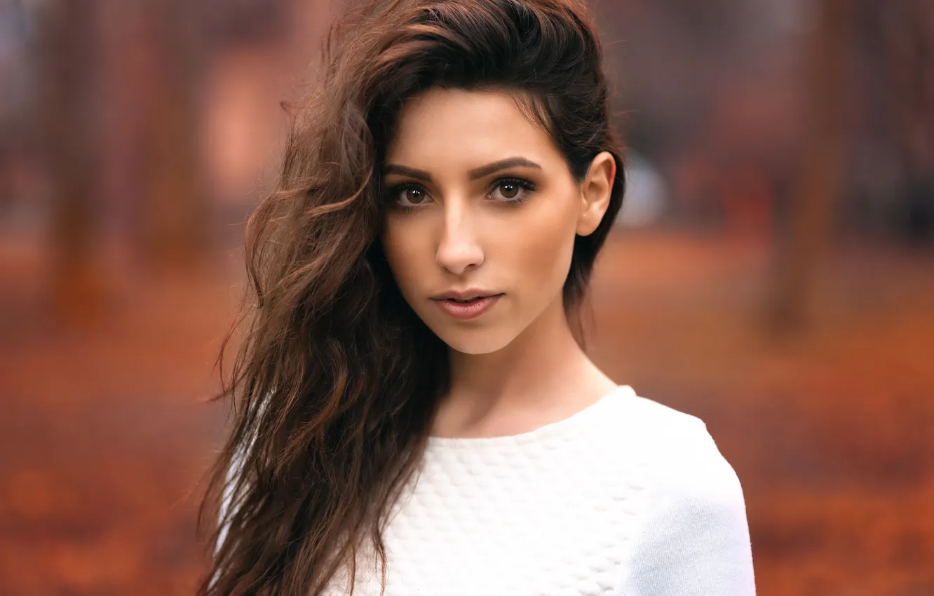 Wallpaper portrait, sponge, brown-eyed, Fjolla for mobile and desktop ...