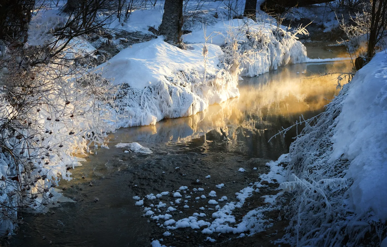 Wallpaper ice, snow, cold, bravery for mobile and desktop, section ...