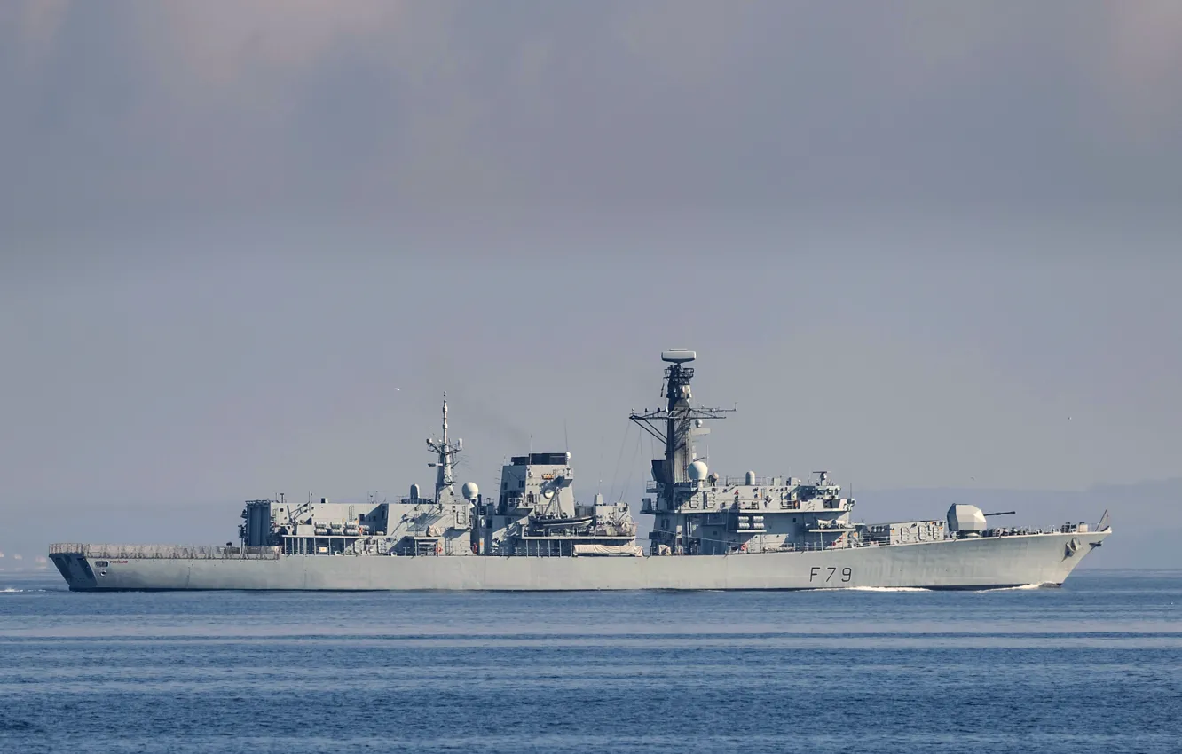 Wallpaper UK, The Royal Navy, HMS Portland for mobile and desktop ...