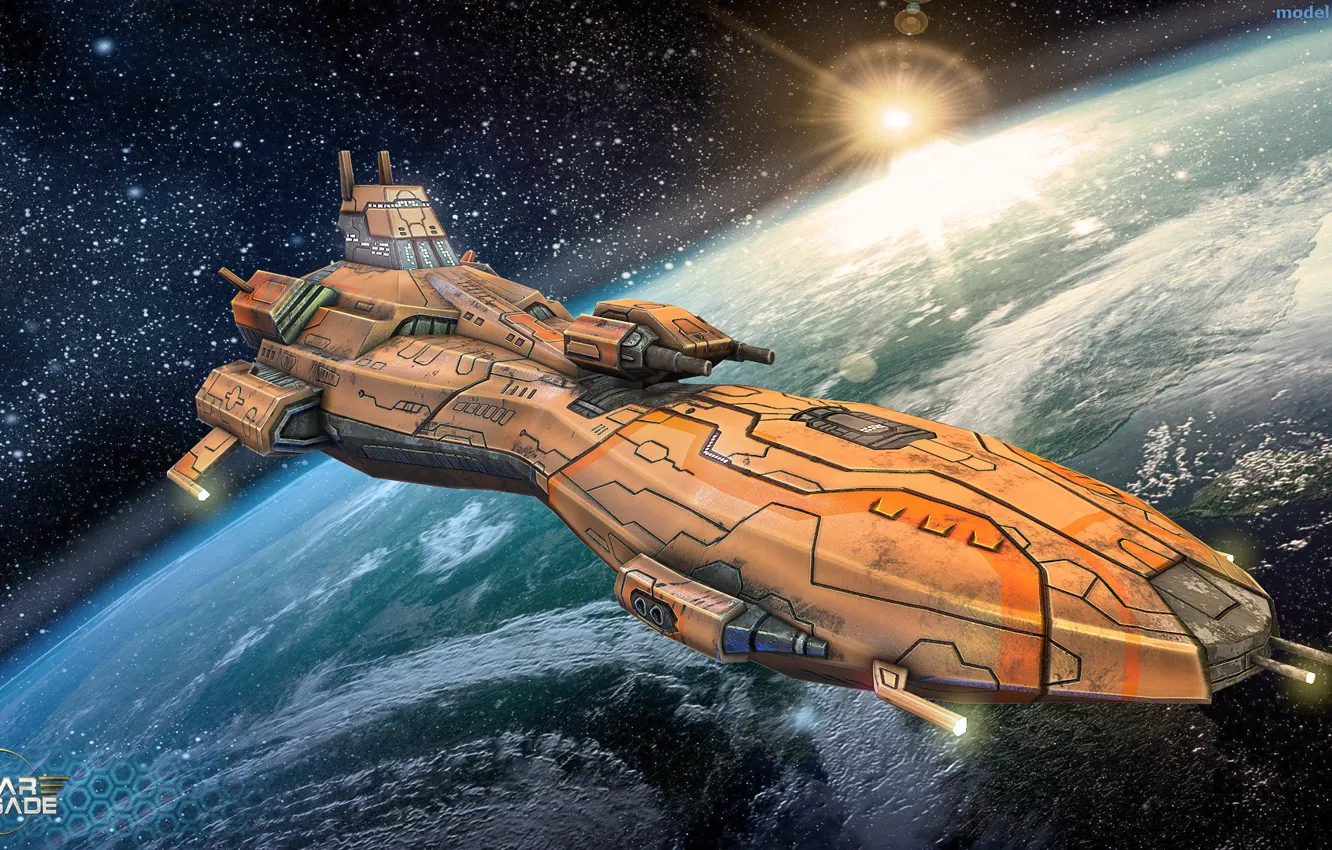 Wallpaper space, transport, ship, planet, some ship for mobile and ...