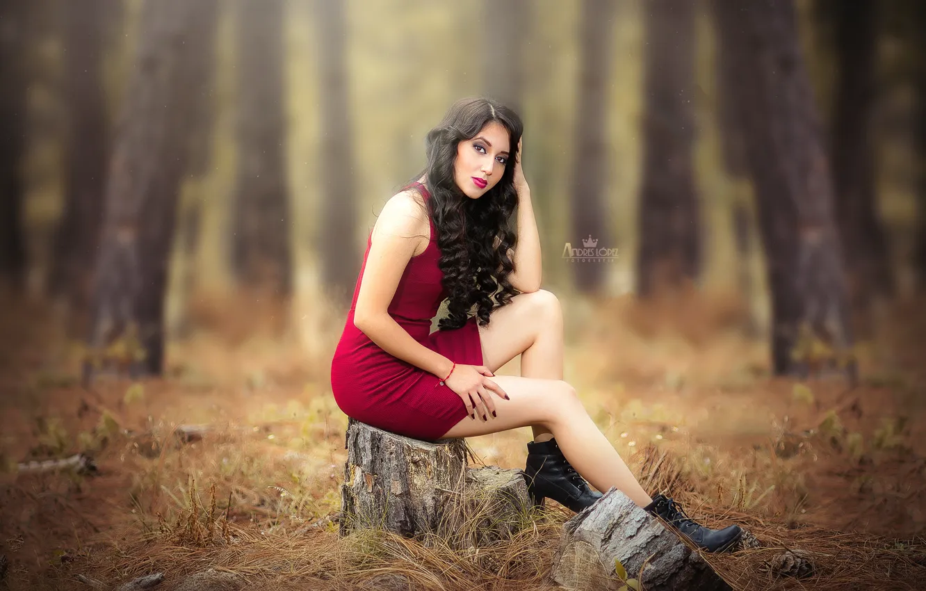 Wallpaper girl, pose, background, Nixim for mobile and desktop, section ...