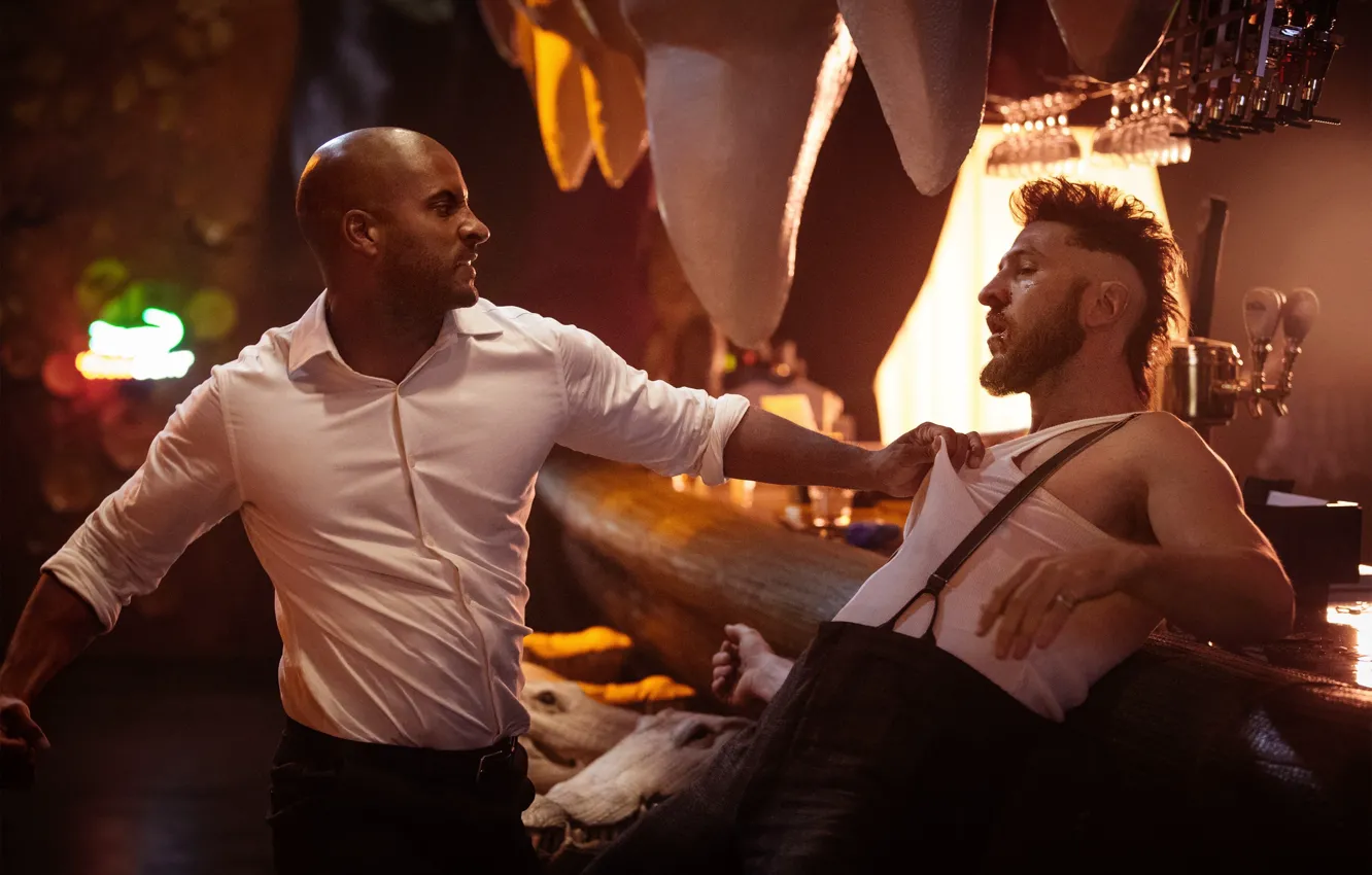 Wallpaper bar, man, fight, fang, punch, God, Immortal, Leprechaun for ...