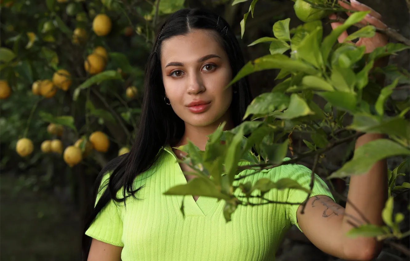 Wallpaper long hair, nature, model, Aria, gorgeous, posing, Raven ...