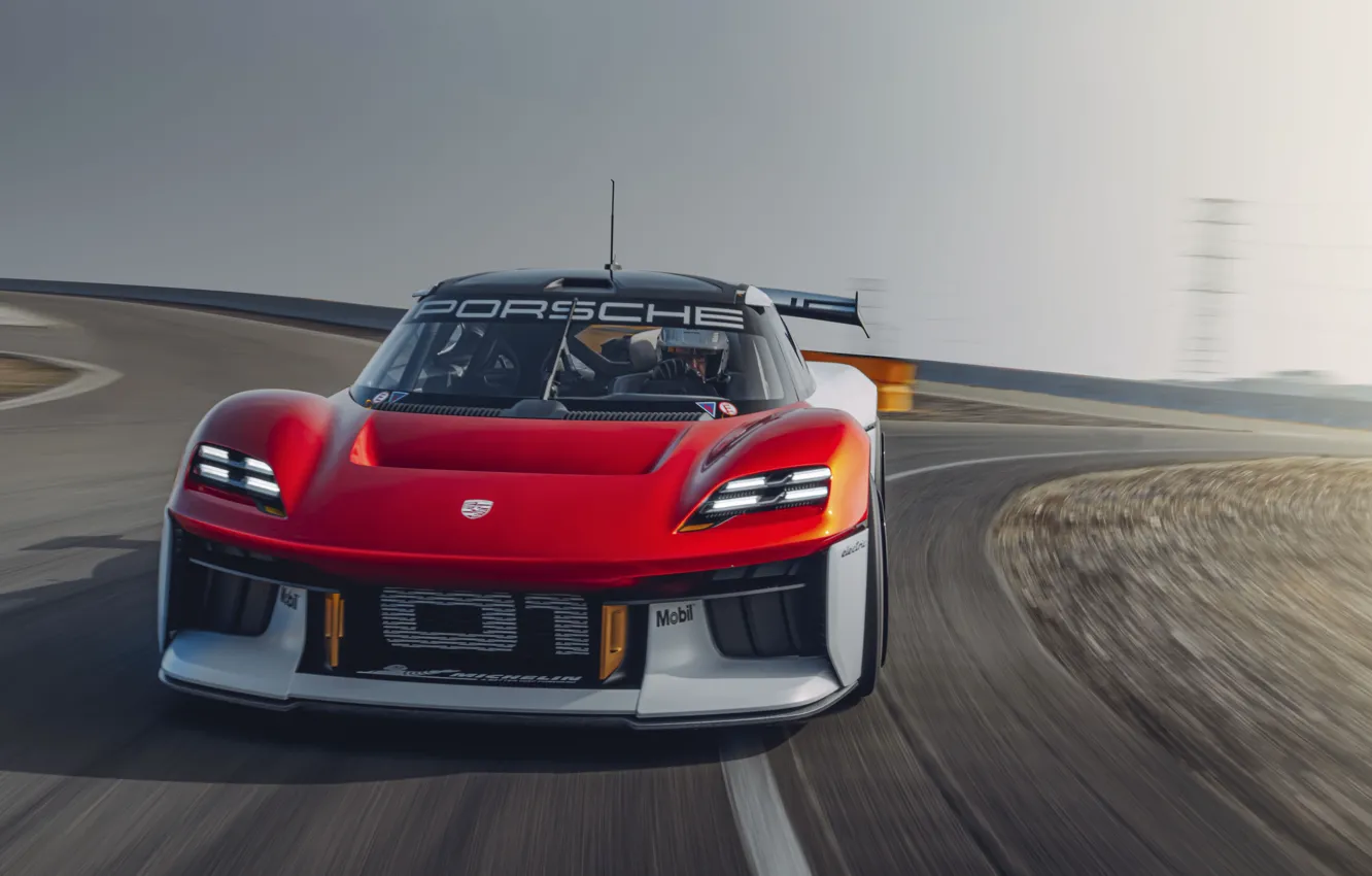 Wallpaper Porsche, speed, racing car, Mission R, Porsche Mission R for ...