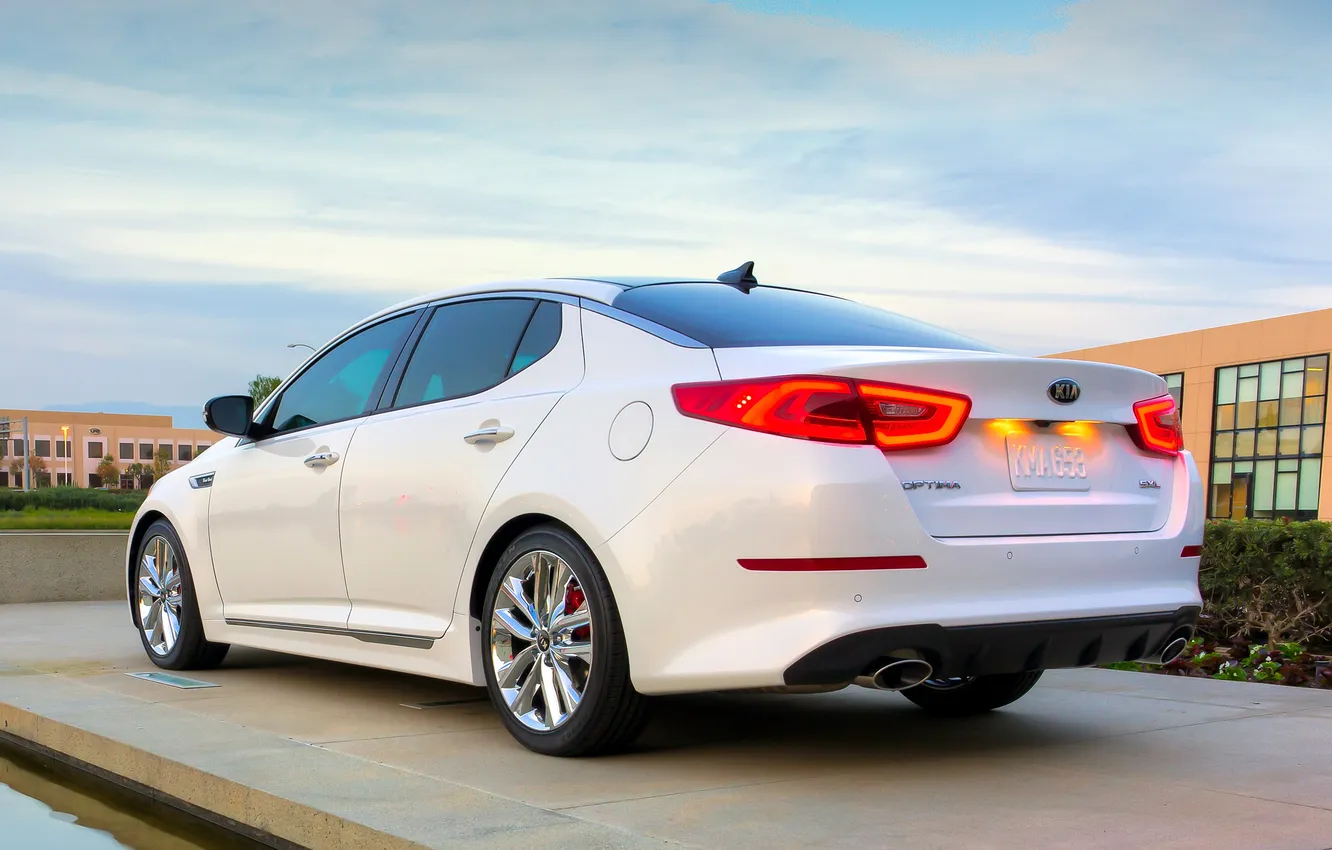 Wallpaper machine, KIA, Kia, back, Optima, SX Limited for mobile and ...