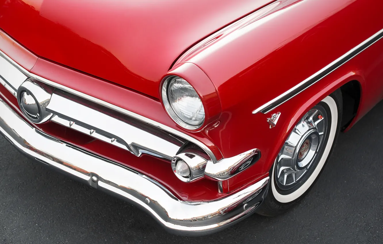 Wallpaper retro, Ford, classic, 1954, the front for mobile and desktop ...