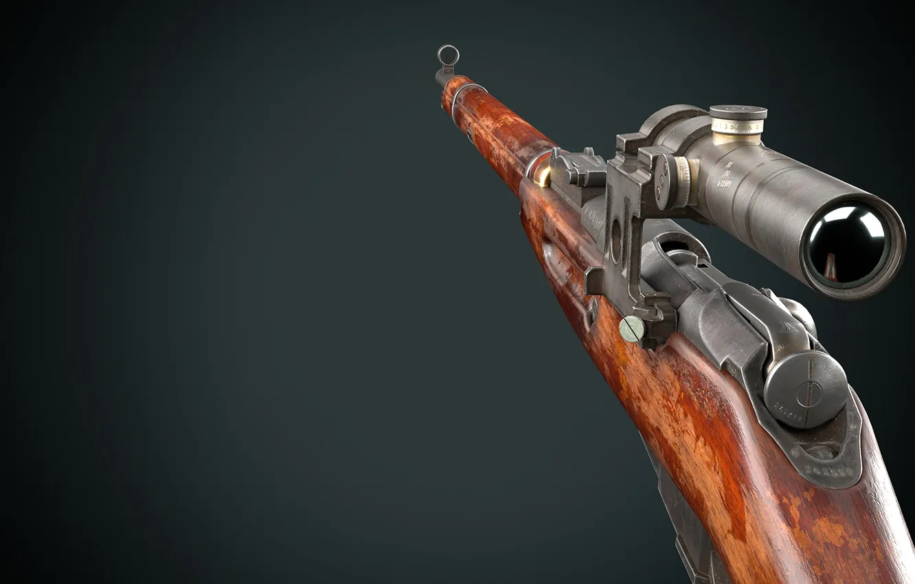 Wallpaper Russia, Sergey Ivanovich Mosin, Sniper rifle obr 1930 for ...